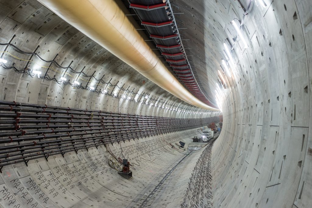 SR 99 Tunnel Passes 4,000-ft Mark