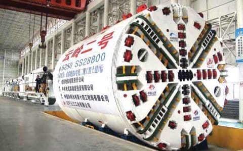 TBM Tunneling the Chengdu Metro