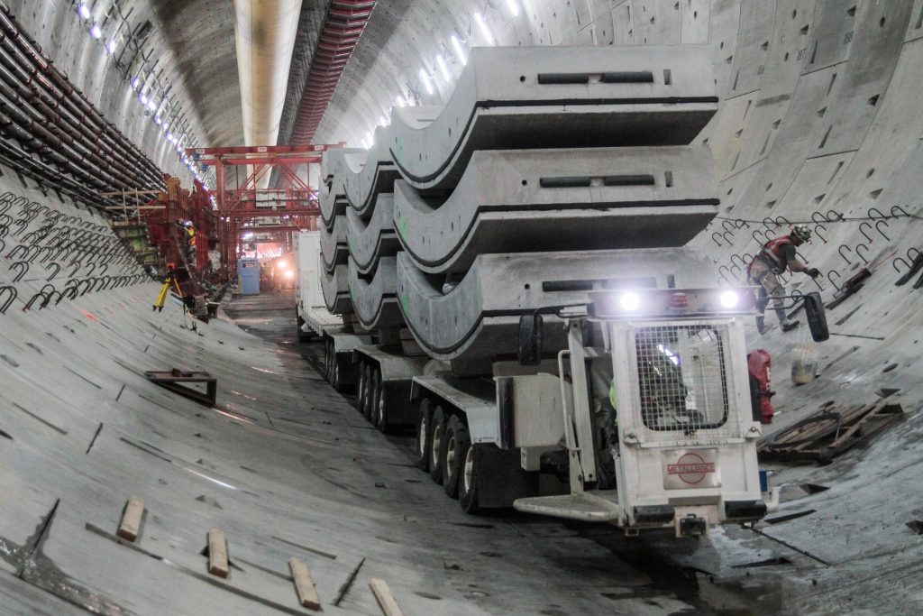 SR 99 TBM Reaches Halfway Mark