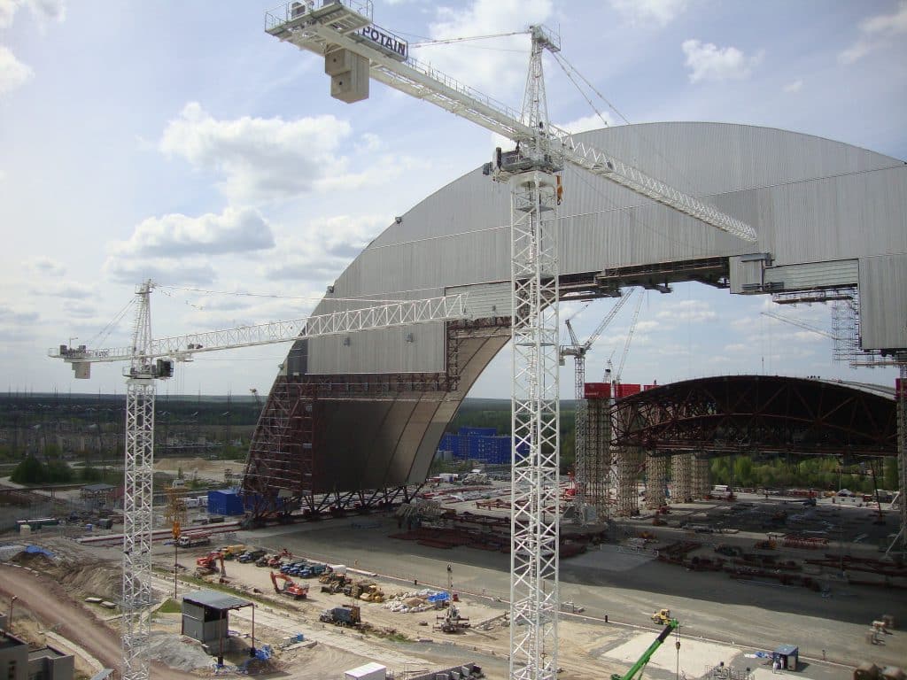 Manitowoc Cranes Complete 10 Years of Lifting at Chernobyl