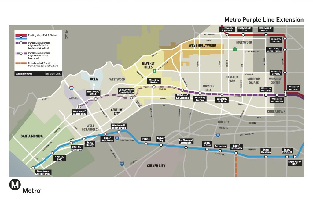 Tutor Perini-O&G Awarded LA Purple Line Phase 2 Contract