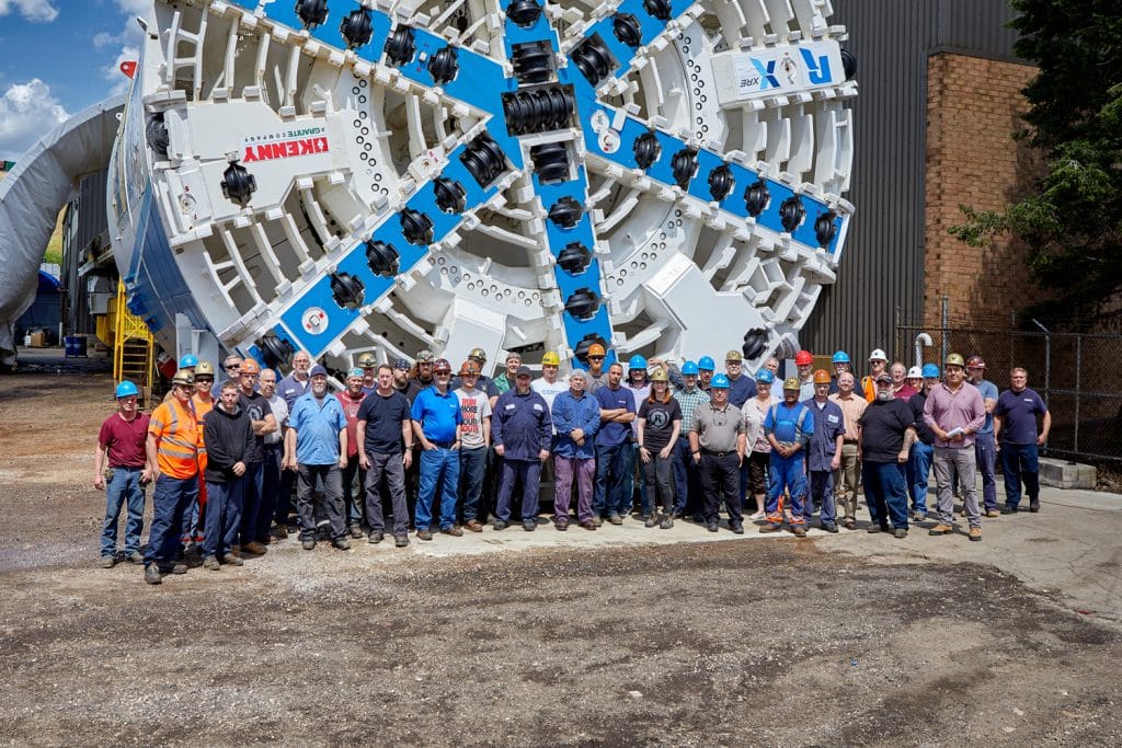 Robbins Crossover TBM Heading to Akron