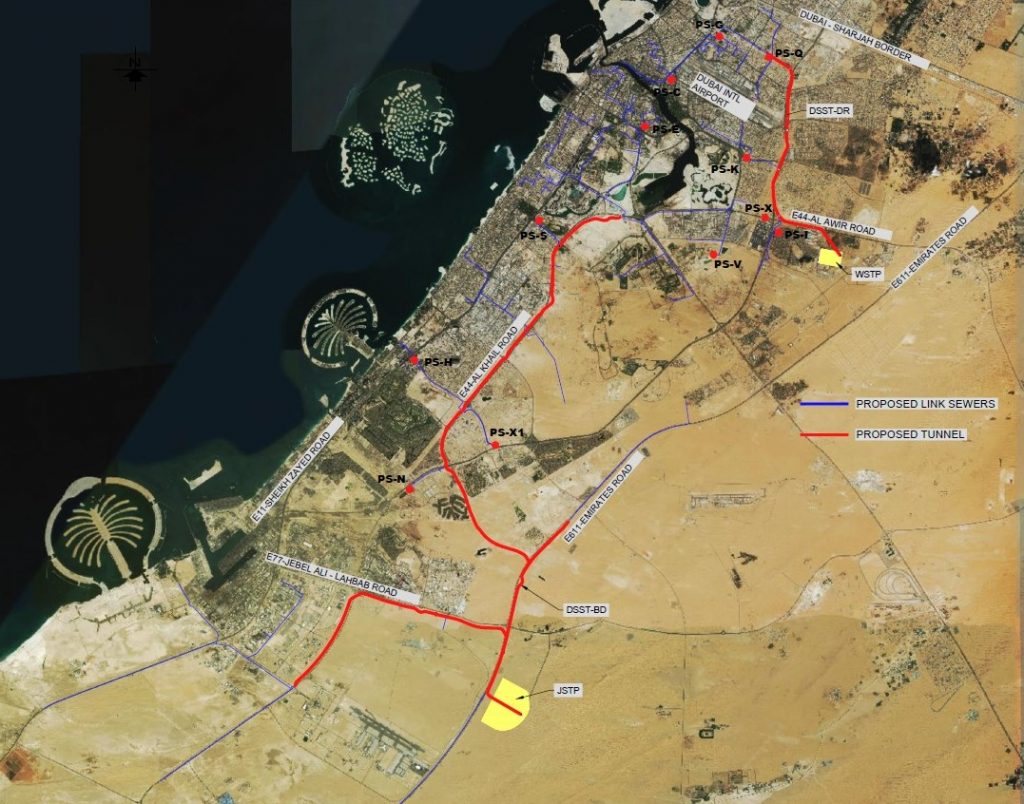 Geotechnical Work Begins for Dubai Strategic Sewer Tunnels Project