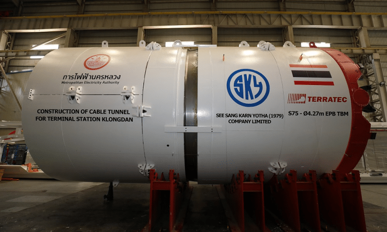 TERRATEC EPBM Ready for Tight-Radius Curve in Bangkok