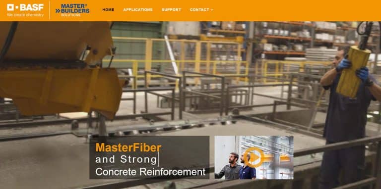 Master Builders Solutions Launches New MasterFiber Website