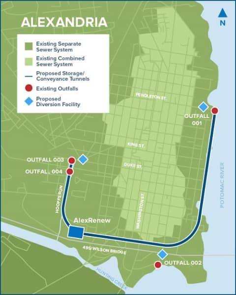 Eight Teams Compete for Alexandria (VA) Tunnel Design-Build Project