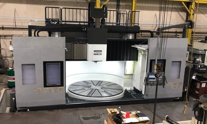 Akkerman Takes Delivery of New Okuma Double Column Turning Center