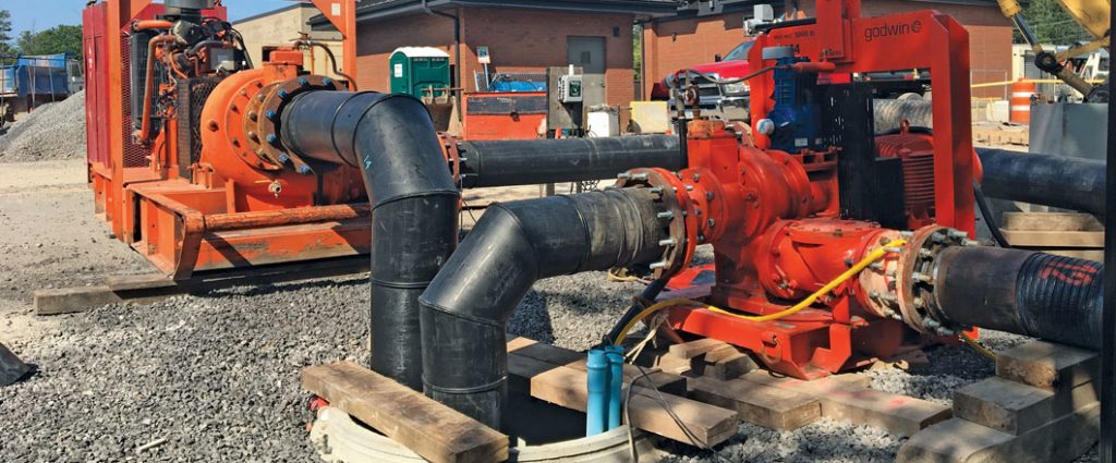 Temporary Bypass in New York Provides Non-clogging Solution