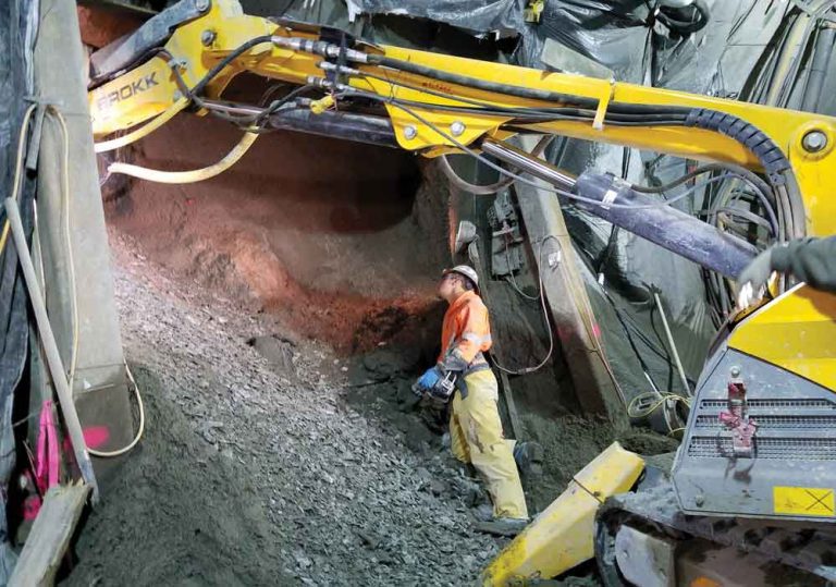 Robotic Tunneling: Improving Tunneling Safety and Productivity