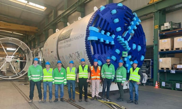 RiverRenew Tunnel Boring Machine Completes Factory Acceptance Testing