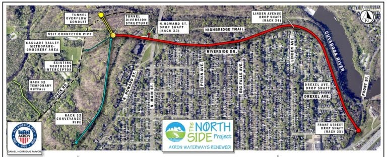 Granite Awarded Akron Northside Interceptor Tunnel Project