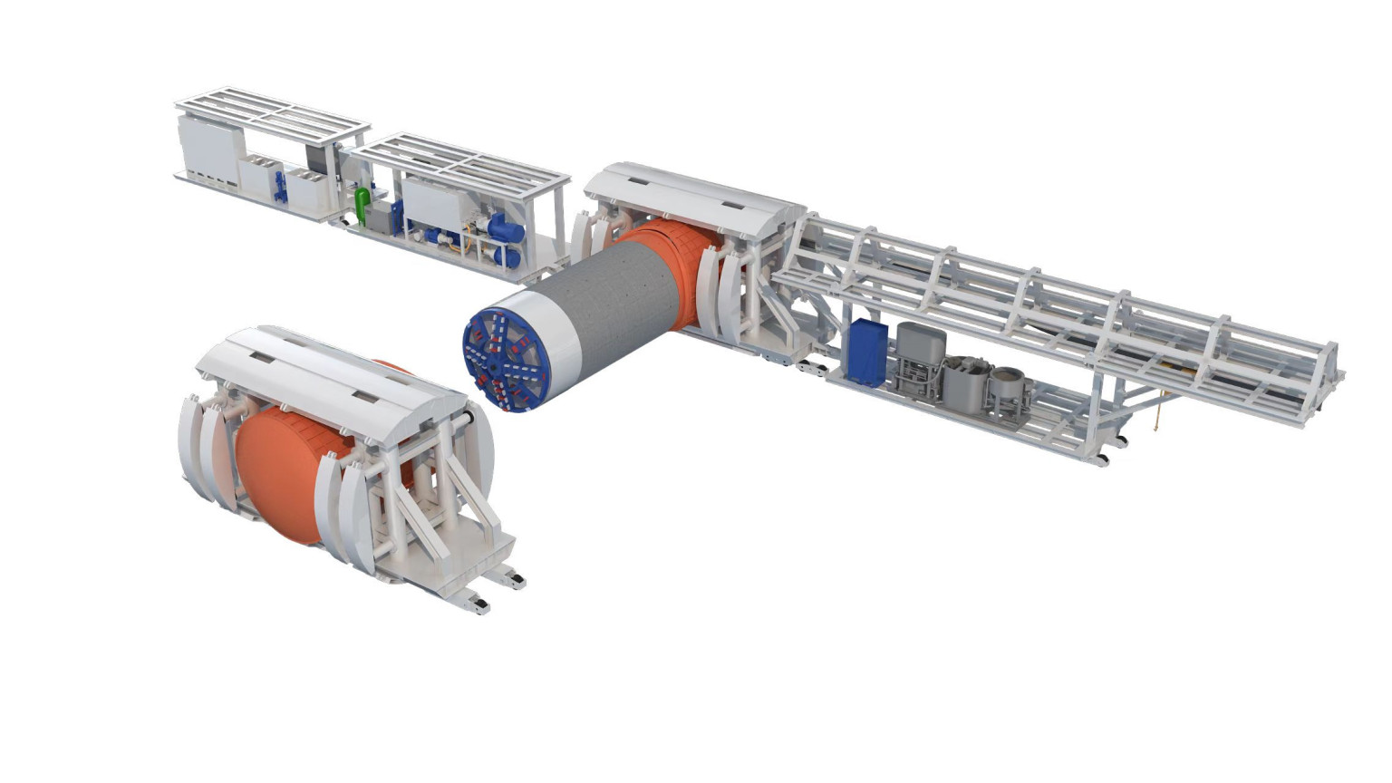 Cross Passage Construction with CREG TBMs