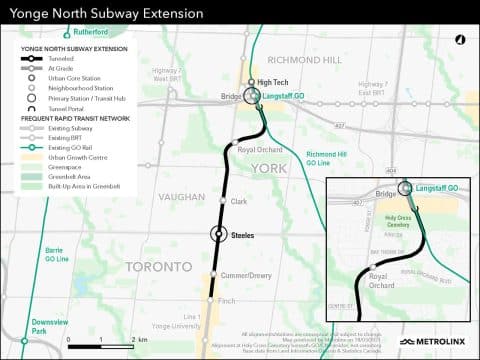 Ontario Advancing Contract for Yonge North Subway Extension | TBM ...