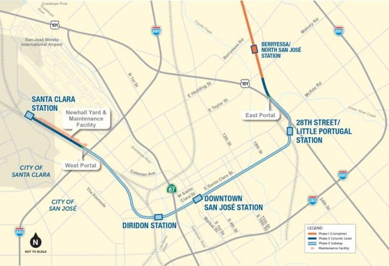 Bechtel Awarded Contract for BART Silicon Valley Extension
