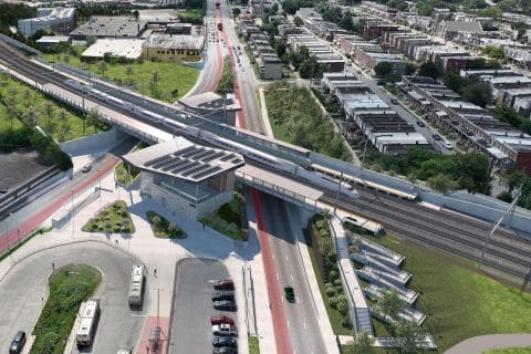 Amtrak Unveils West Baltimore MARC Station Renderings