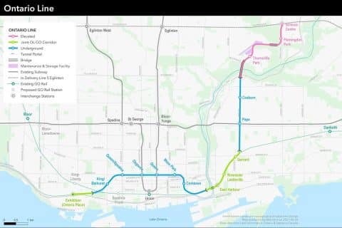 2nd Launch Shaft Underway for Ontario Line