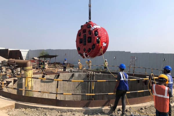 TERRATEC Open TBM Ready Fresh Water Tunnel Project in India