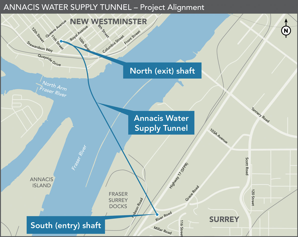 Tunneling Complete on Vancouver Annacis Water Supply Tunnel