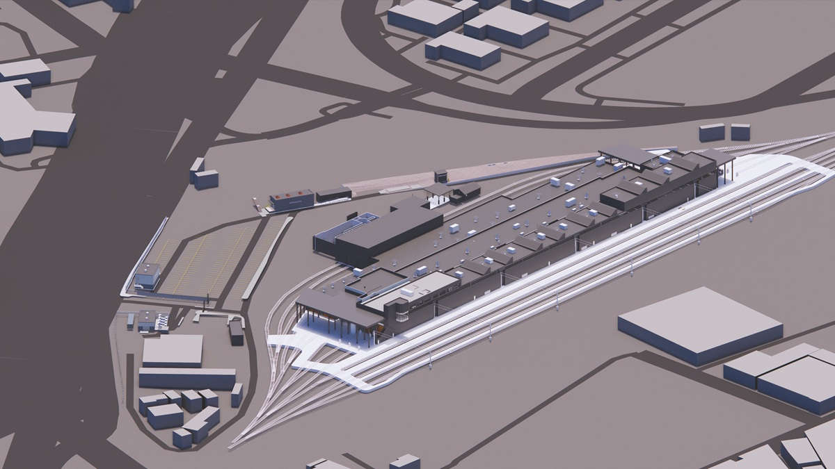 Amtrak Breaks Ground on Rail Yard Projects in D.C., Boston